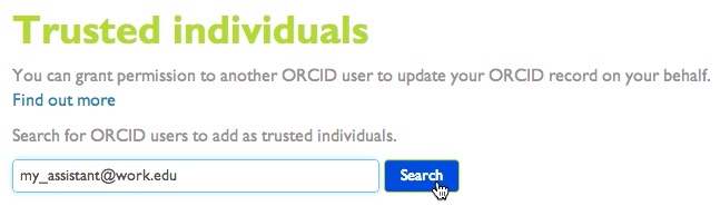 New Functionality Friday - Help manage my record! - ORCID